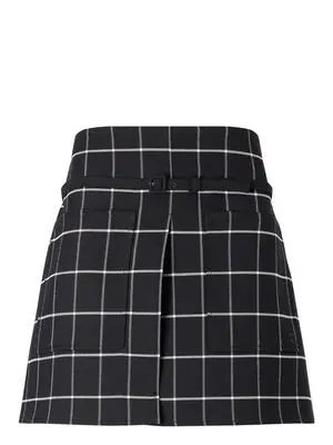 COURREGES Courreges Checked Mini Skirt
