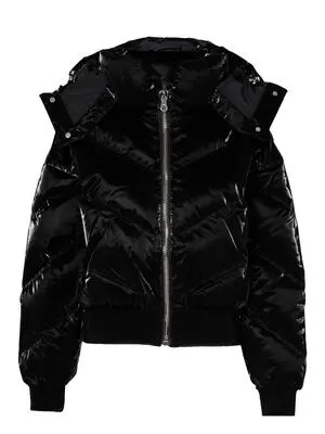 Cordova The Niseko Hooded Quilted Down Ski Jacket - Black