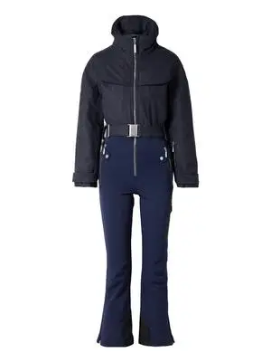 Cordova Eiger Belted Wool-blend And Twill Ski Suit - Black