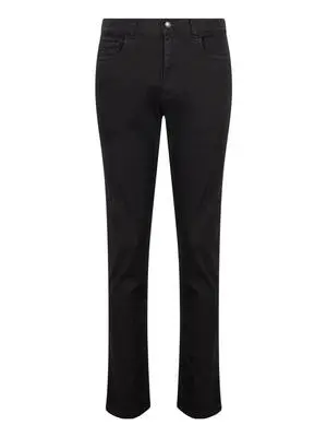 Canali Straight-leg Jeans - Black