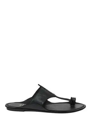 JAMIE HALLER The Toe Thong Sandals - Black