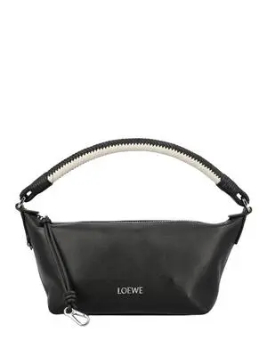 Loewe Cala Leather Pouch - Black