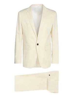 Dsquared2 Suit Size Cotton, Elastane - Ivory
