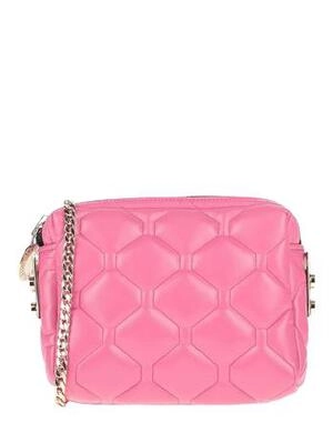 LA FILLE DES FLEURS Quilted Crossbody Bag - Pink