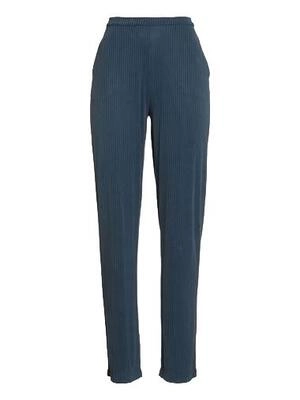 Majestic Filatures Ribbed Jersey Bootcut Pants - Navy