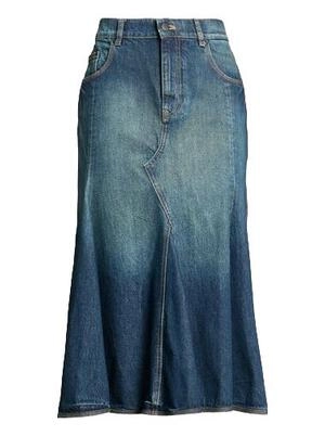 MARC JACOBS Woman Denim Skirt Blue Size 26 Cotton