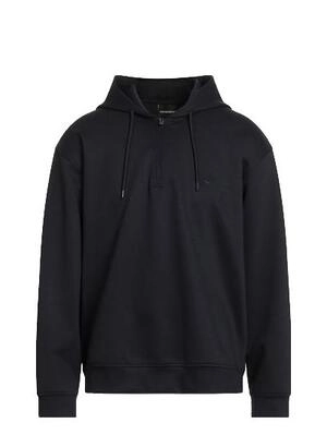 Emporio Armani Sweatshirt Midnight Size Polyester, Wool, Elastane - Blue