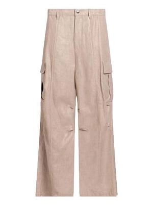 DEPARTMENT 5 Wide-leg Linen Cargo Pants - Khaki