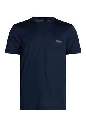 Kiton T-shirt Midnight Size Cotton - Blue