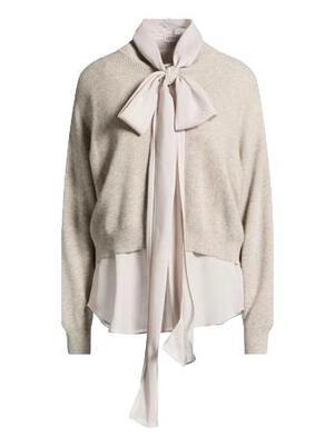 Brunello Cucinelli Twin Set Light Cashmere - Grey