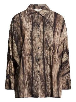 MEIMEIJ Shirt Size Polyester - Brown