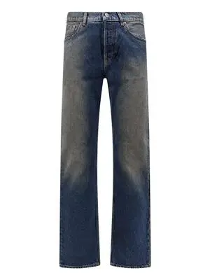 GOLDEN GOOSE Journey Straight Leg Jeans - Blue
