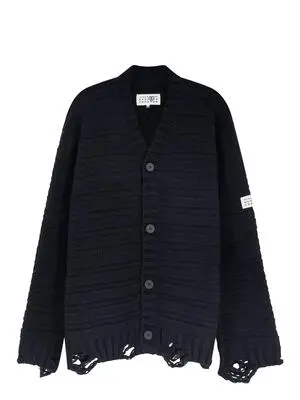 MAISON MARGIELA V-neck Cardigan - Black
