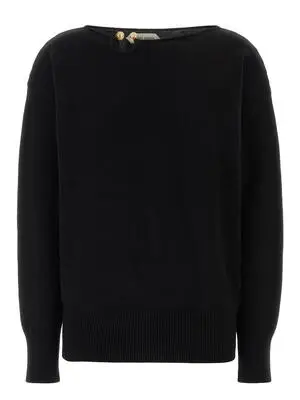 Alberta Ferretti Wool Blend Sweater - Black