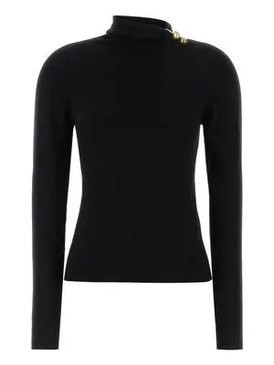 ALBERTA FERRETTI ALBERTA FERRETTI Wool Blend Turtleneck Sweater With Metal Detail