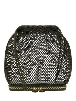 Alaïa Olive Le Pochon Bucket Bag - Green