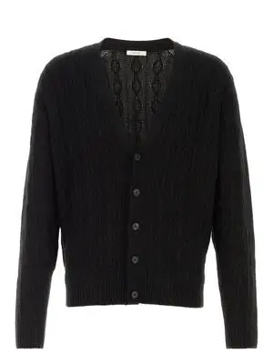 THE ROW Sonoko Cashmere Cardigan - Black