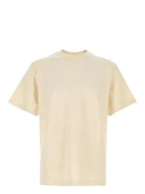 THE ROW Melange Ivory Cotton Maiko T-shirt - White