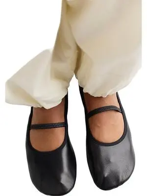 ALOHAS Naira Mary Jane Ballet Flats - Black
