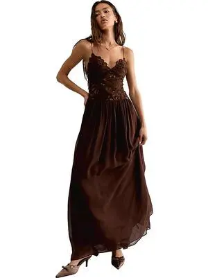 HANSEN & GRETEL Stephanie Maxi Dress - Cedar