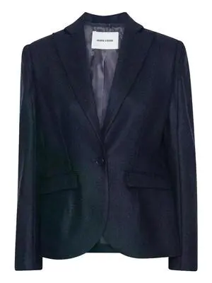 Henrik Vibskov Press Tailored Wool Blazer - Black