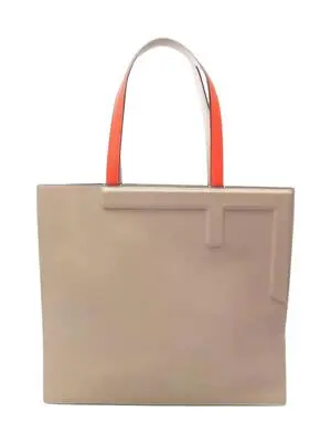 Fendi Flip Tote Bag - Neutrals