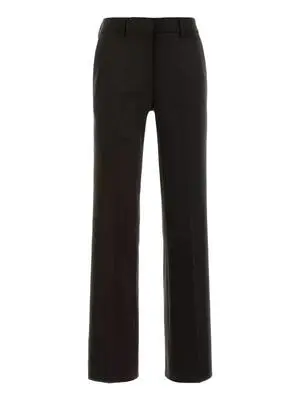 PT TORINO Jodie Wool Trousers - Black