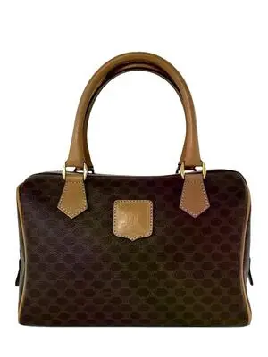 Celine Macadam Boston Bag - Brown