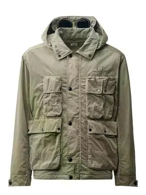 C.P. COMPANY Multi-pocket Goggle Jacket - Green
