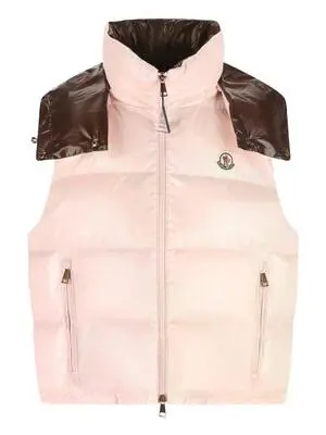 Moncler Niverolle Short Down Gilet - Pink
