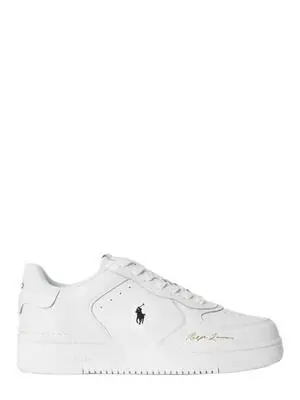 POLO RALPH LAUREN Polo Ralph Lauren Leather Logo Sneakers
