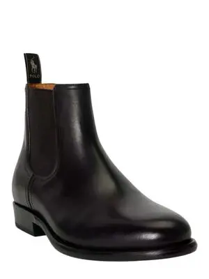 Polo Ralph Lauren Owen Leather Chelsea Boots - Black