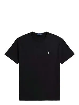 Polo Ralph Lauren Pony-embroidered Jersey T-shirt - Black