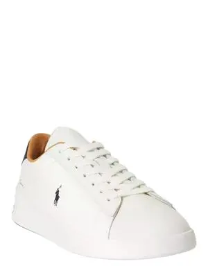 POLO RALPH LAUREN Polo Ralph Lauren Leather Logo Sneakers