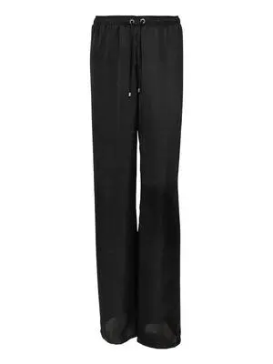 PARAMIDONNA Pearl Drawstring Trousers - Black