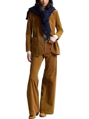 Polo Ralph Lauren Corduroy Buttoned Blazer - Brown