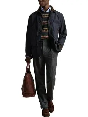 Polo Ralph Lauren Corduroy Collar Field Jacket - Blue
