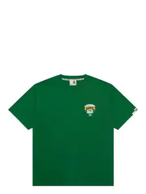 AAPE BY *A BATHING APE Graphic-print Cotton T-shirt - Green