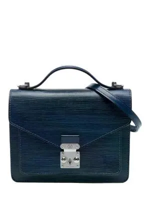 LOUIS VUITTON 1990-2010 Epi Monceau Bb Satchel