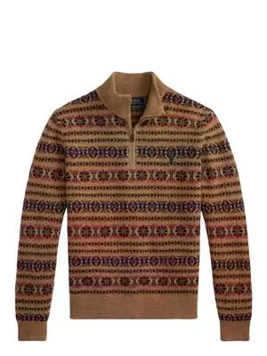 POLO RALPH LAUREN Polo Ralph Lauren Fair Isle Half-Zip Sweater