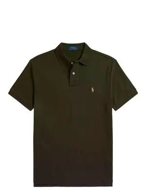 Polo Ralph Lauren Logo-embroidered Piqué Polo Shirt - Green