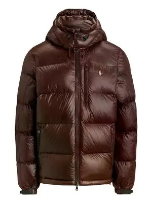 Polo Ralph Lauren Polo Ralph Lauren Gorham Glossed Down Jacket Brown