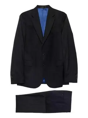 Paul Smith Pinstripe-pattern Single-breasted Suit - Black