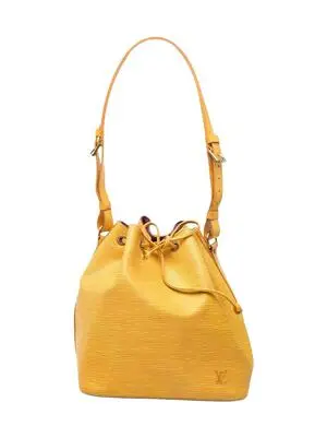 LOUIS VUITTON 1995 Epi Petit Noe Bucket Bag - Yellow