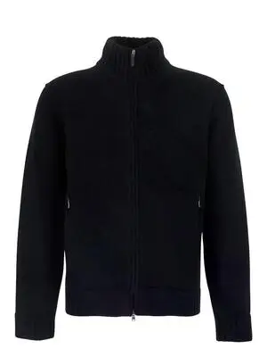 KANGRA Kangra Merino Wool Zip-Up Cardigan