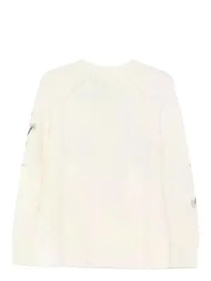 P.A.R.O.S.H P.A.R.O.S.H. Floral Embroidered Raglan Sleeve Sweater