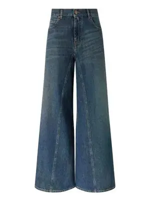 PINKO PINKO Flared Jeans With Super Wide Leg