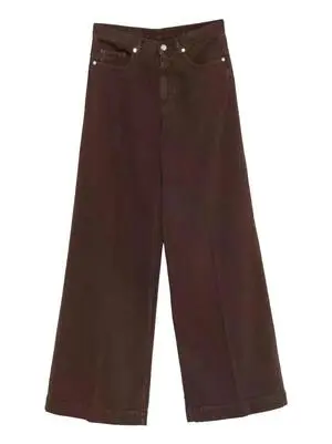NINE:INTHE:MORNING Nadiah Wide-leg Jeans - Brown