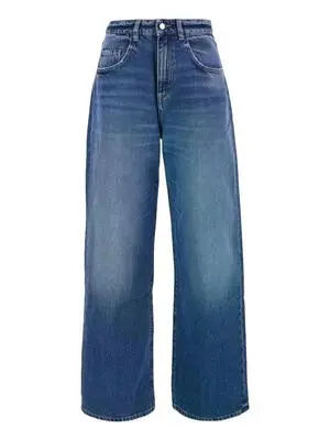 ICON DENIM LOS ANGELES Poppy Wide-leg Jeans - Blue