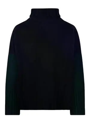 BEYOU BeYou Turtleneck Patch-Pocket Sweater